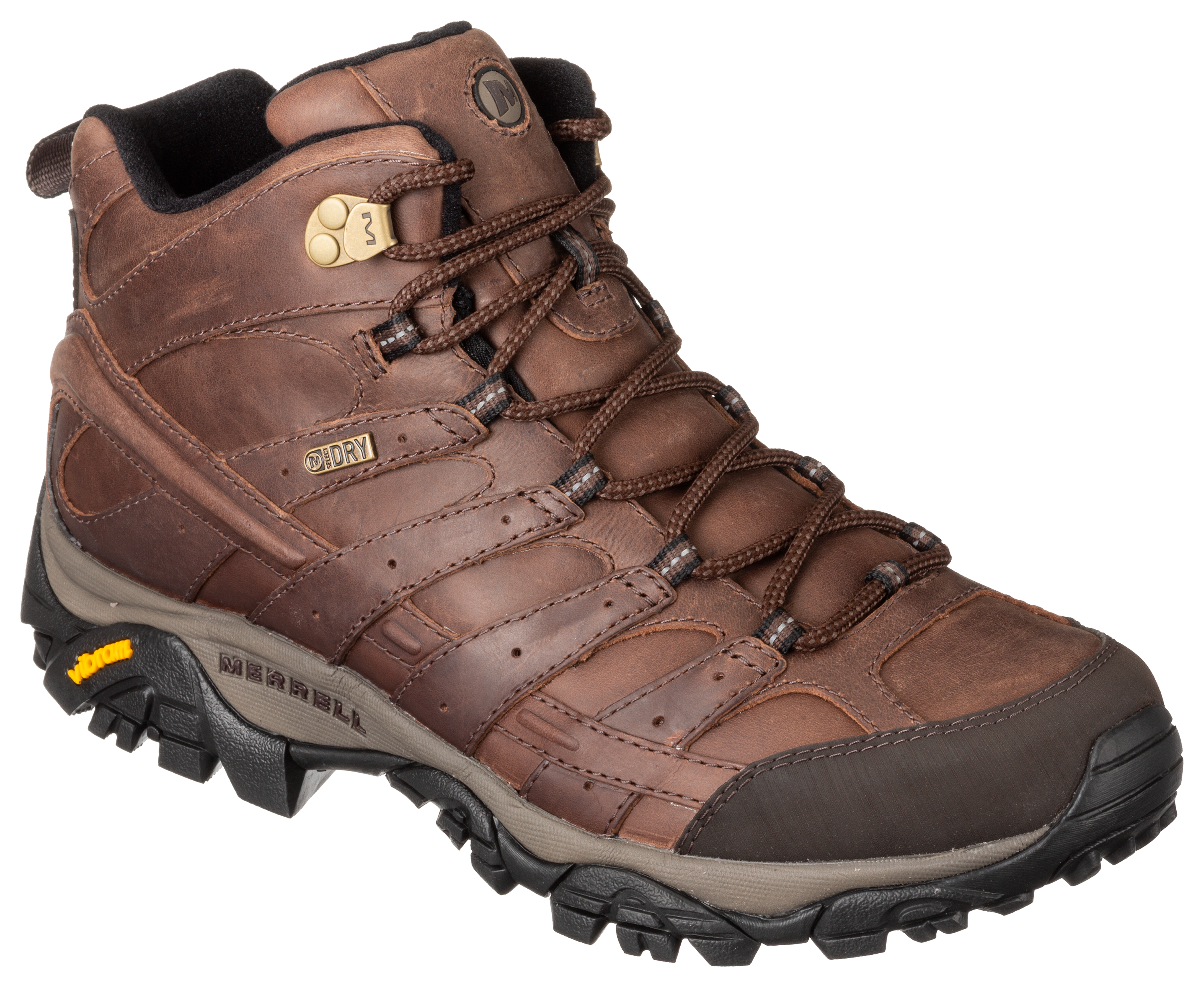 Merrell Moab 2 Prime Mid Waterproof Hiking Boots for Men | Bass Pro Shops